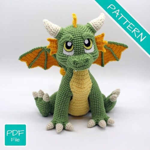 Creating a Magical Amigurumi Dragon: A Step-by-Step Guide - Crafts Ideas