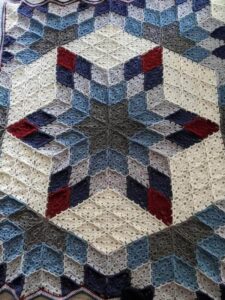 How to crochet a diamond - Crafts Ideas