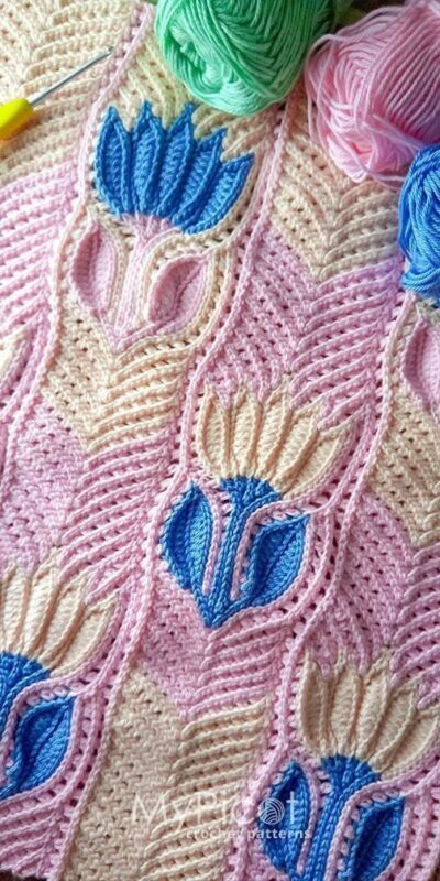 Crochet Botanical Stitch - Crafts Ideas