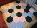 Hexagon Crochet Rug Pattern - Crafts Ideas