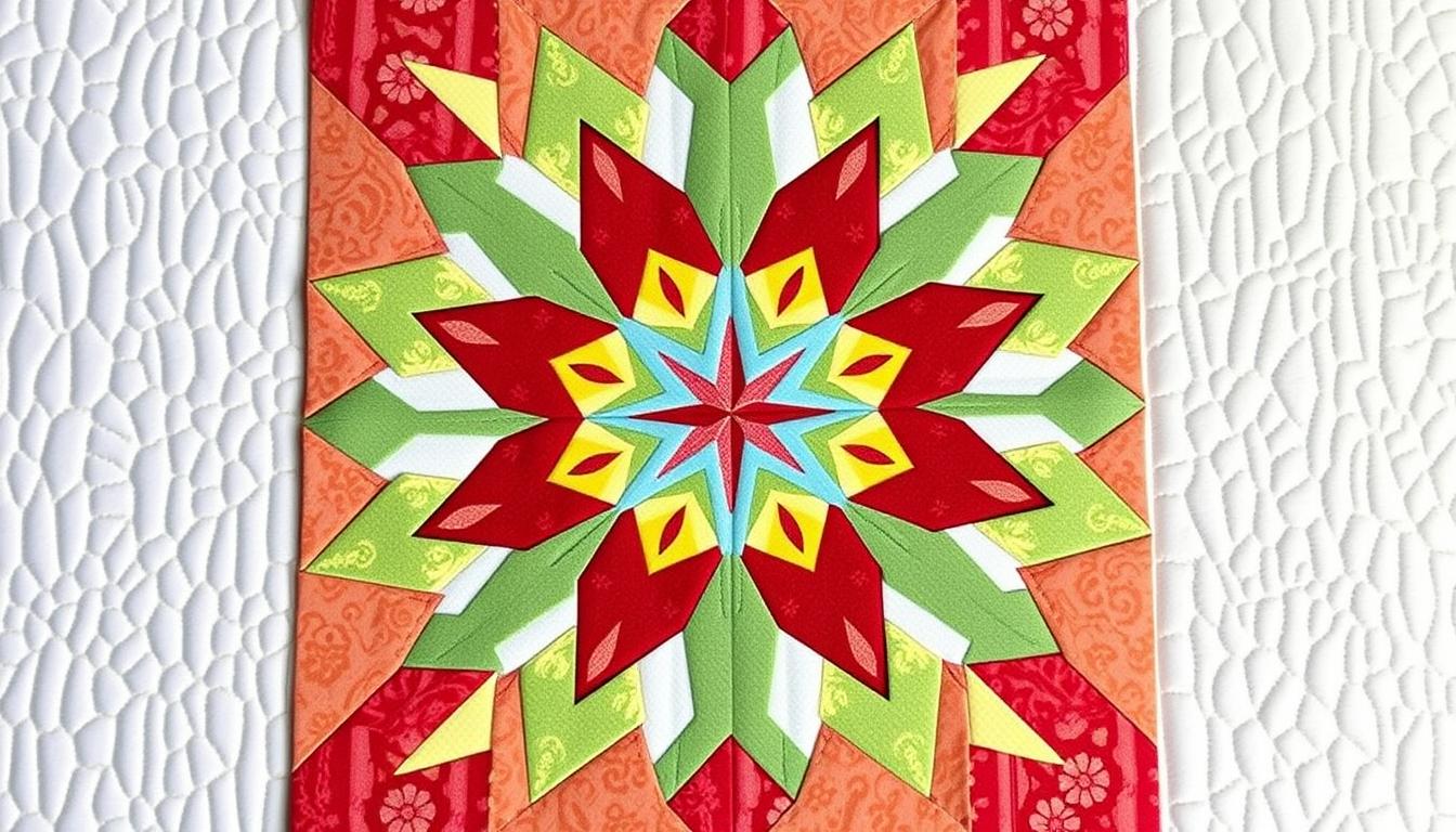 Starburst Quilt: Free Pattern for a Sewing Masterpiece